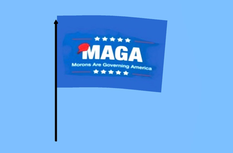 Second Life Marketplace - MAGA Flagpole-Morons